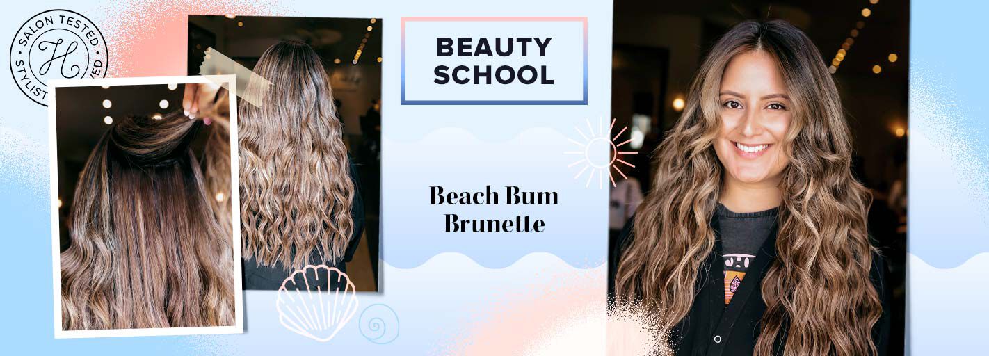 Beach Bum Brunette: A Pro Breaks Down the Viral Color | Hair.com By L’Oréal