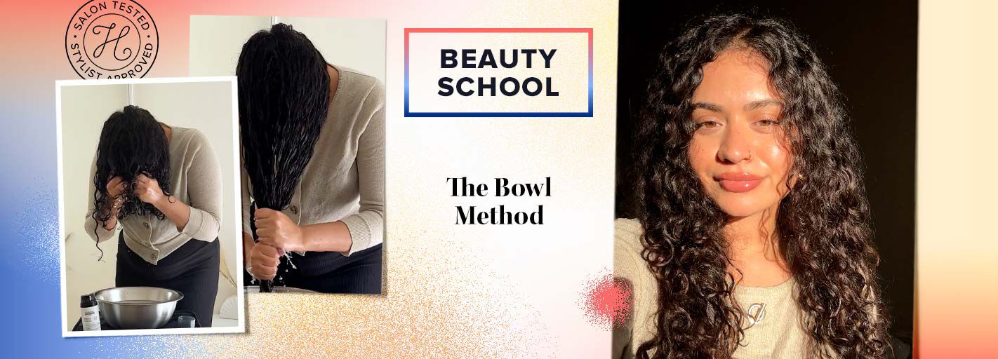 How To Do the Bowl Method for Curly Hair | Hair.com By L’Oréal