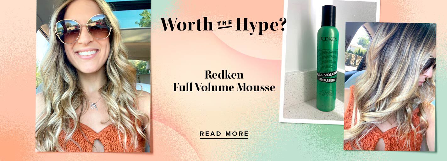 Redken Full Volume Mousse Review | Hair.com By L’Oréal