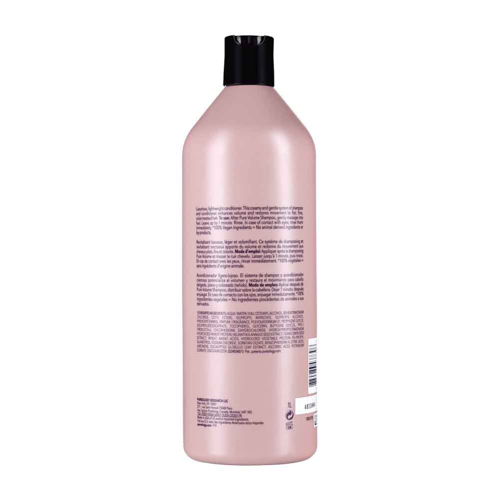 Pureology Pure Volume Conditioner for Flat, Fine, Color-Treated Hair ...