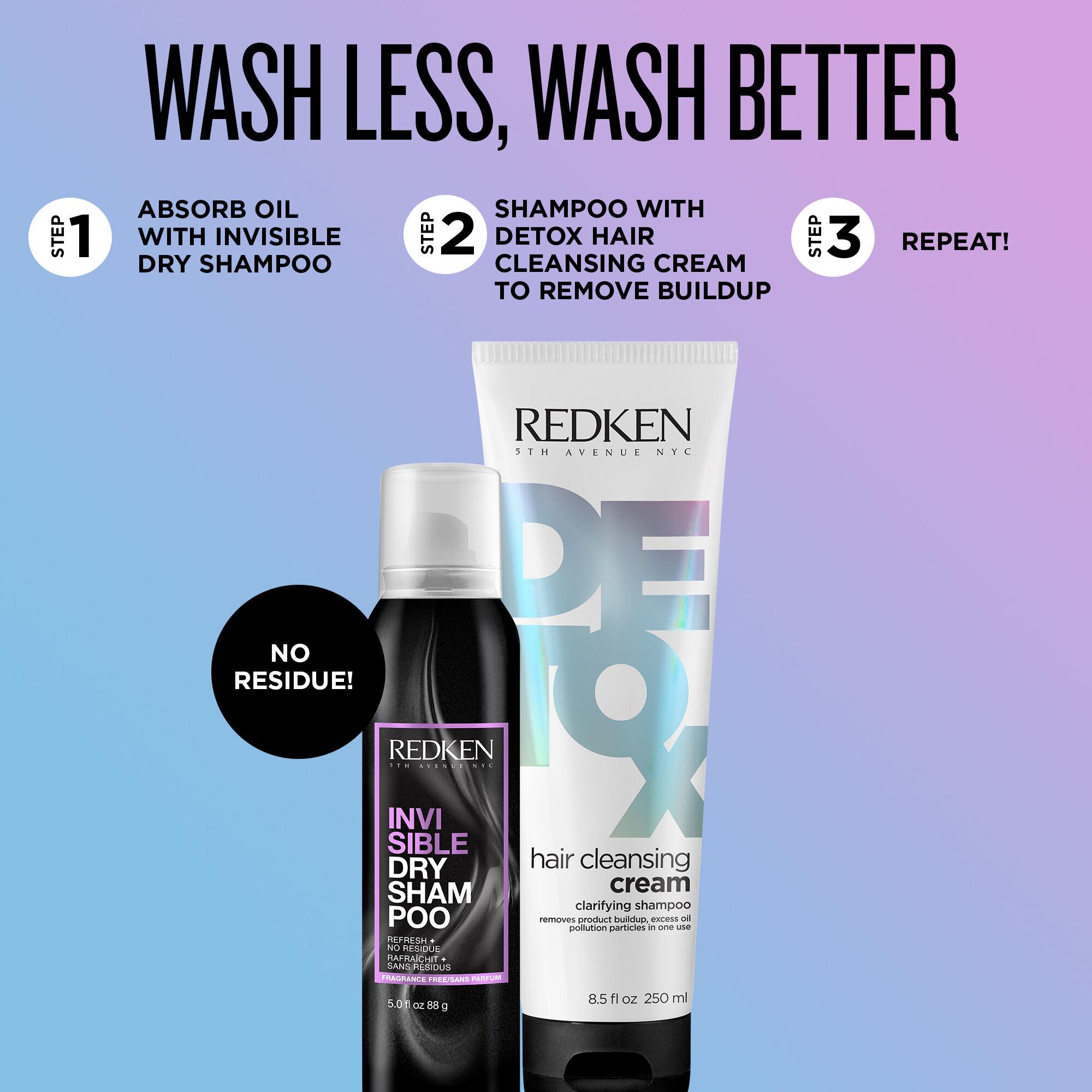Redken Detox + Invisible Duo | Hair.com