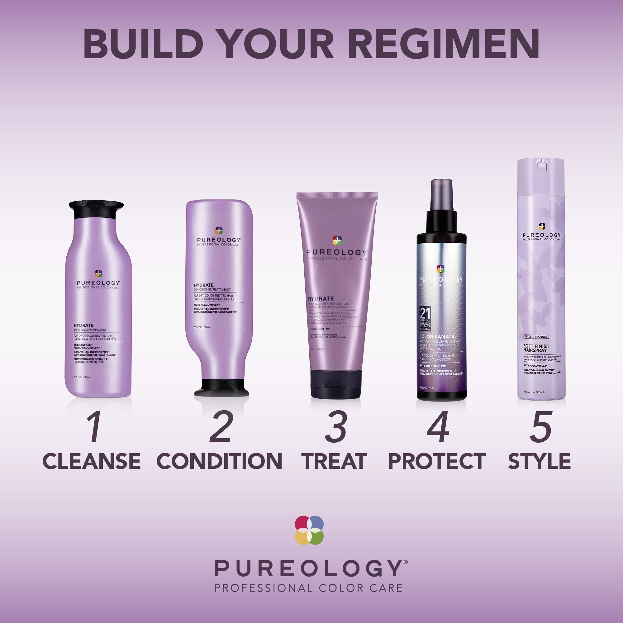 Pureology Style + Protect Soft Finish Hairspray | Hair.com