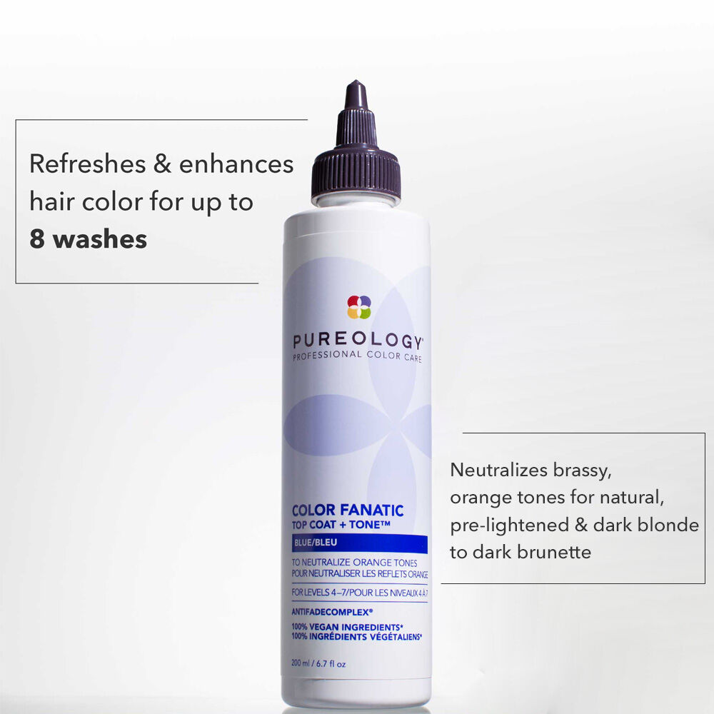 Pureology Color Fanatic Top Coat + Tone Blue | Hair.com