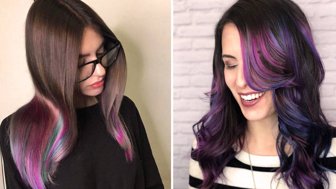 Oil Slick Hair