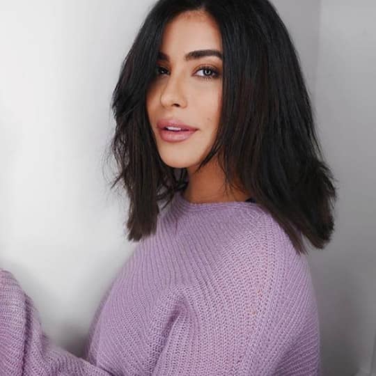 blunt bob with bangs